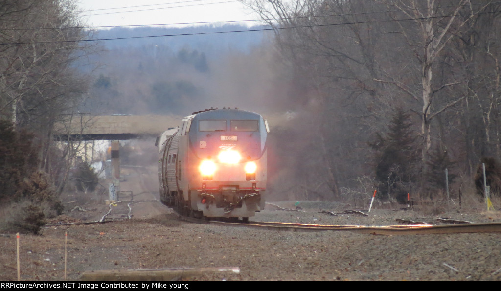 Amtrak P055 Vermonter